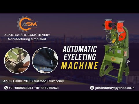 Automatic Eyelet Machine at Best Price in India