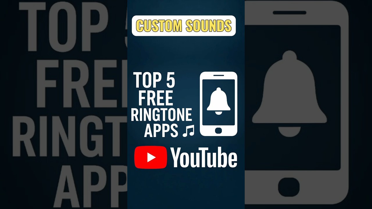 Top 5 Free Ringtone Apps for Android & iPhone #RingtoneApps #FreeRingtones #MobileApps #TechTips