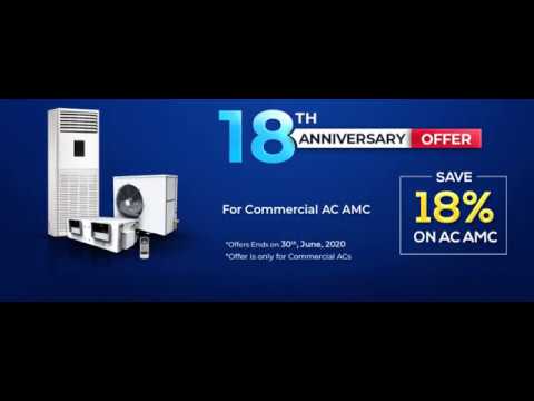 Commercial AC Annual Maintenance Contract Offer – 18% DISCOUNT
