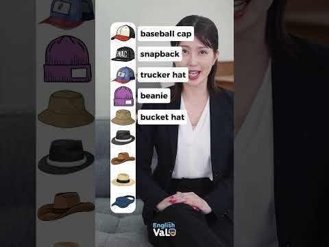 9 Hat Styles You Should Know โ Daily English #dailyenglish #english
