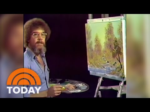 Bob Ross’ first painting on his TV show is on sale for nearly $10M