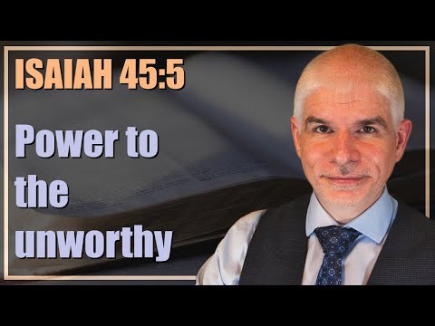 God’s sovereign choice – Isaiah 45:5 | 2-minute daily bible meditation ...