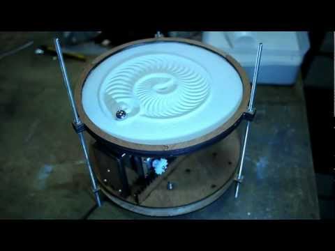 Zen Rock Garden Table Uses Magnets And Sand | Hackaday