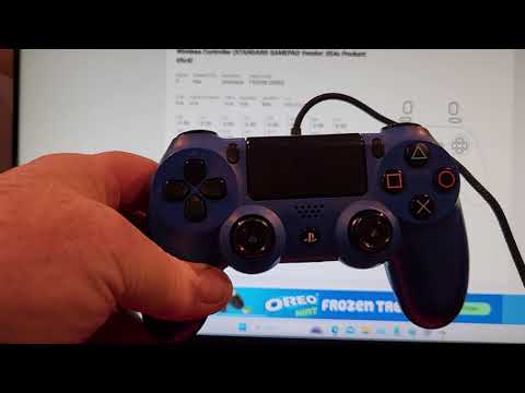 TESTING THE USED PS4 CONTROLLER