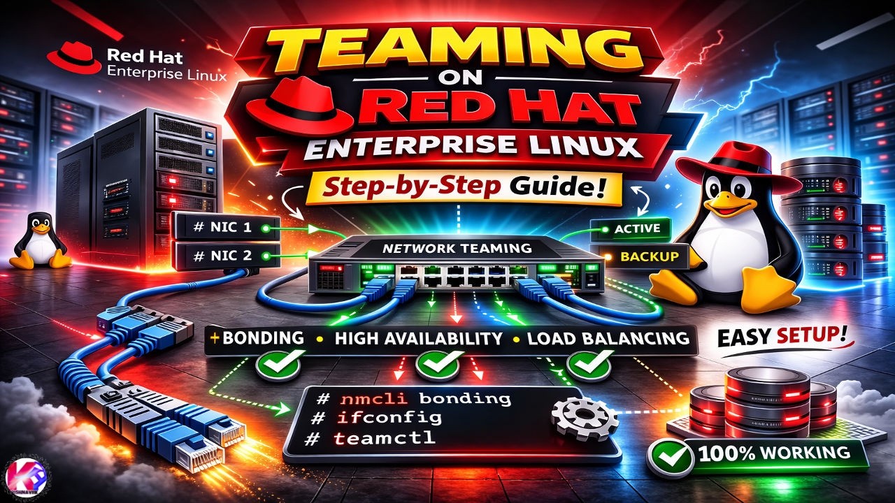 Teaming on Red Hat Enterprise Linux