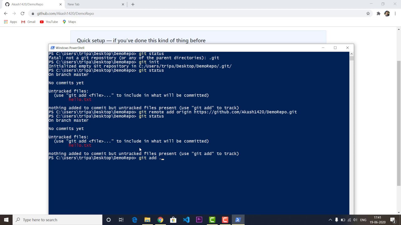 Uploading Project / Repository to GitHub using CLI | Hindi Github Tutorial | Easy Tutorial Github