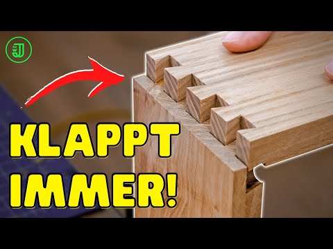PERFEKTE ZINKEN mit der OBERFRÄSE: Mit diesem TRICK klappt's garantiert! | Jonas Winkler