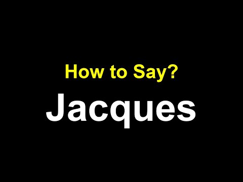 How to Pronounce Jacques Correctly (American & British Accent)
