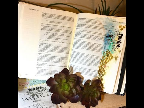 Creating In Faith Bible Journaling with Jamie Dougherty Live With Prima