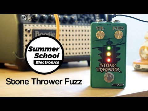 Summer School Electronics Stone Thrower Fuzz | Reverb