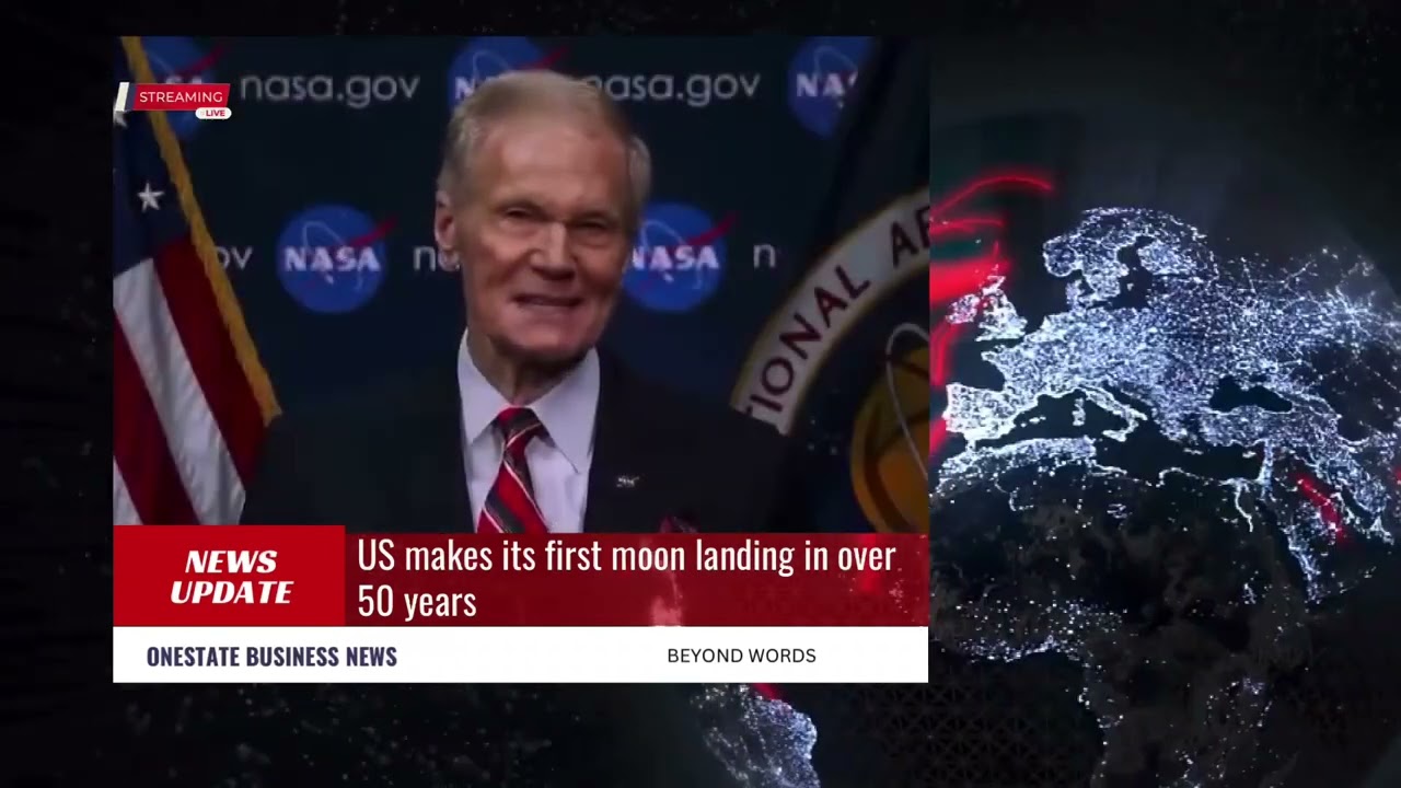 US achieves first moon landing in half century with private spacecraft