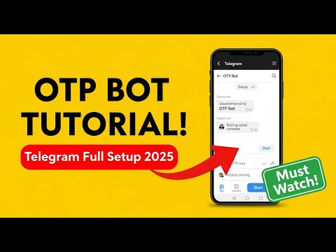 Otp Bot Telegram (Tutorial Lengkap) 2025!