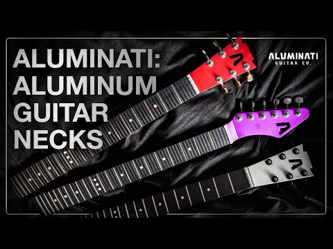 Aluminati Nebula 6061 Black Aluminum Bolt On Neck | Reverb