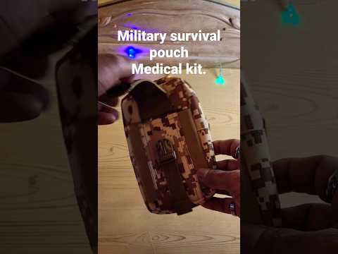 military survival pouch medical kit|#shortsfeed|#youtubeshorts|#shorts#feed|#short|#shortsvideo|