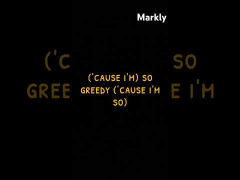 Ariana Grande - Greedy #arianagrande #greedy #songlyrics #musicvideo #lyricvideo #spotify #songs