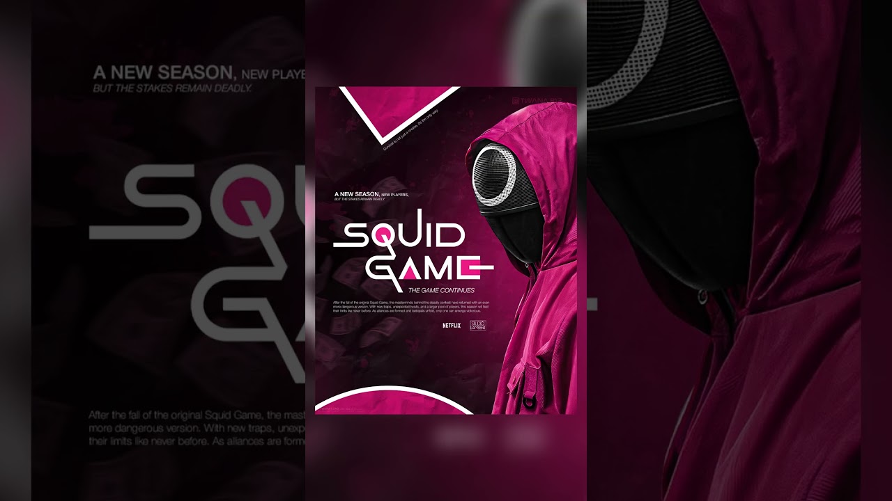 Create a Squid Game Poster in Photoshop | Tutorial