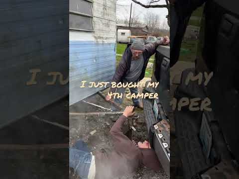 I just bought a rough , vintage tag along camper