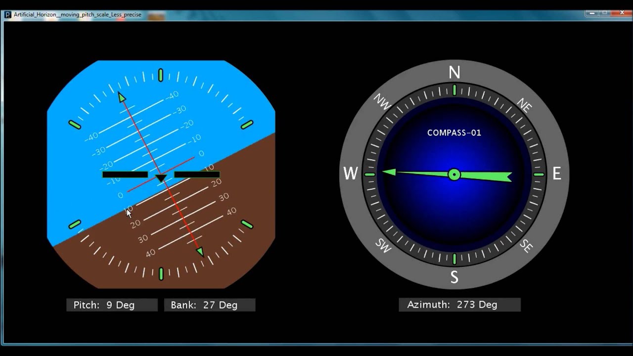 Artificial Horizon+Compass (Update 1)