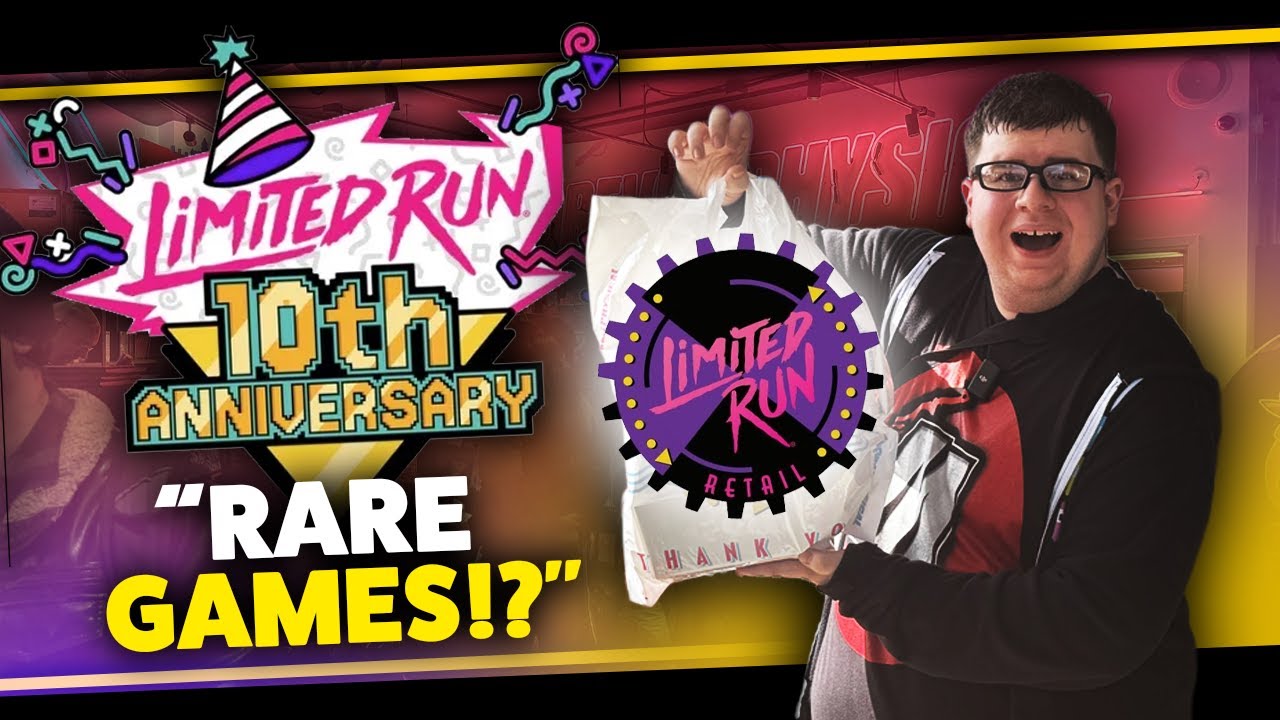 Buying AMAZING Switch Game Grails! | Limited Run 10th Anniversary Event