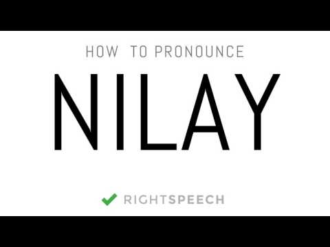 Nilay - How to pronounce Nilay - Indian Boy Name