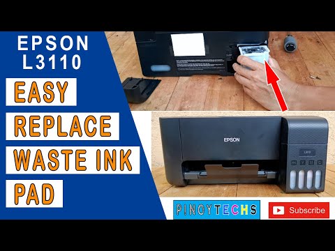 EASY REPLACE WASTE INK PAD | EPSON L3110 | PinoyTechs