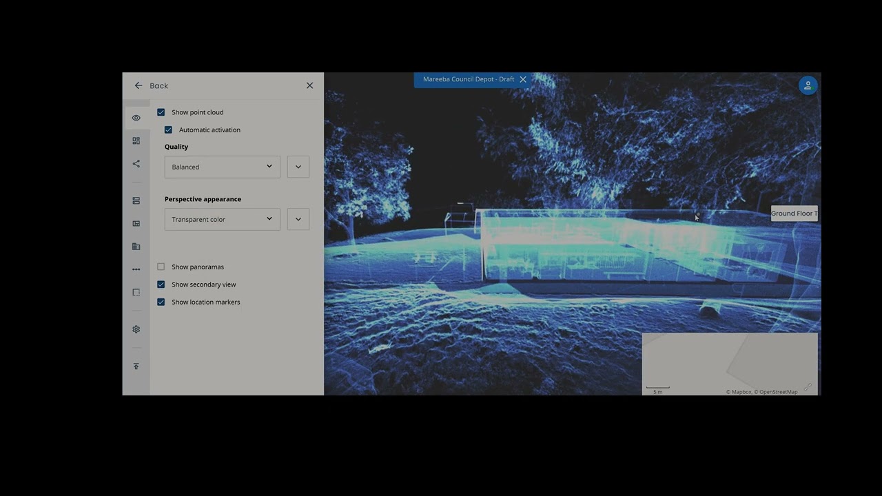 Point cloud download & processing