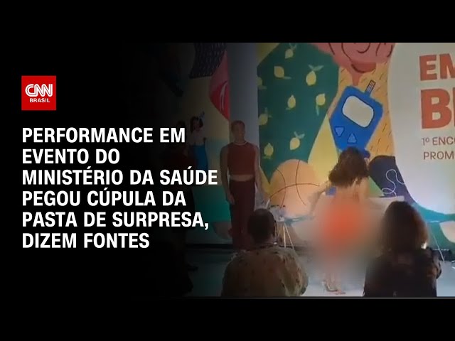 Após performance polêmica, Ministério da Saúde cria curadoria para ... Após performance polêmica, Ministério da Saúde cria curadoria para ...
