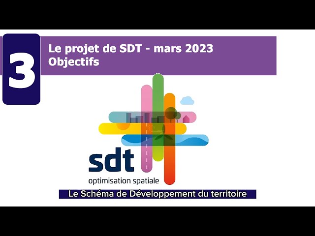 Le projet de SDT - mars 2023 - Qu'est-ce que le SDT