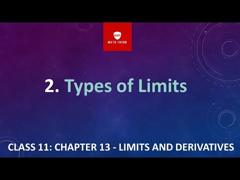 Types of Limits Video Lecture - Crash Course for Humanities (English ...