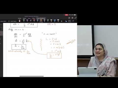 Chap 8.11-2 Proof of Kepler's Second law - Derivation of areal velocity