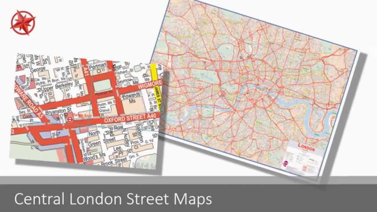 Buy London Postcode District and Sector Maps - Map-Logic