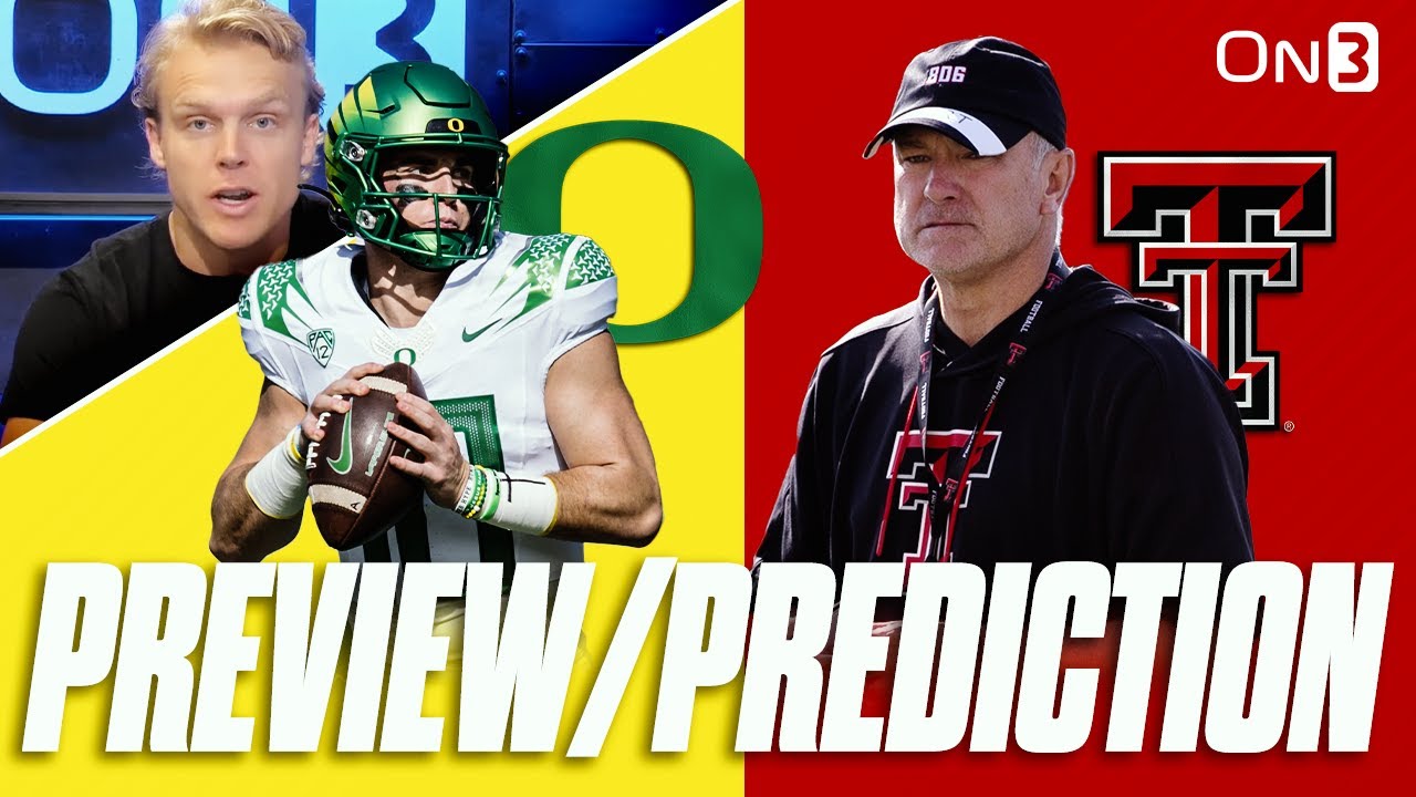Oregon Ducks at Texas Tech Red Raiders Preview & Prediction | Bo Nix, Joey McGuire, Dan Lanning