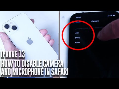 iPhone 13 | How to disable camera and Microphone Access for Safari