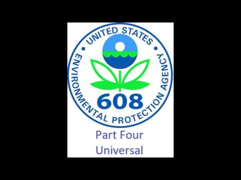 EPA 608 Study Material 4 (Universal)