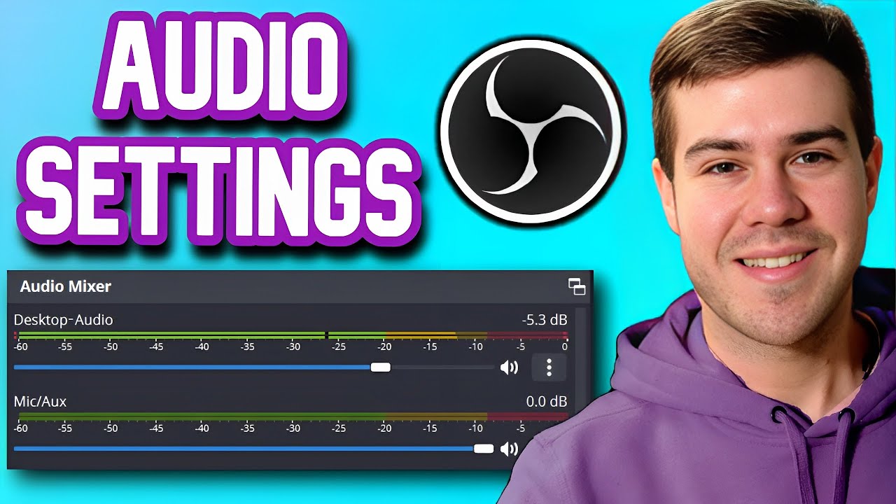 BEST OBS STUDIO AUDIO SETTINGS FOR BEGINNERS 2026✅