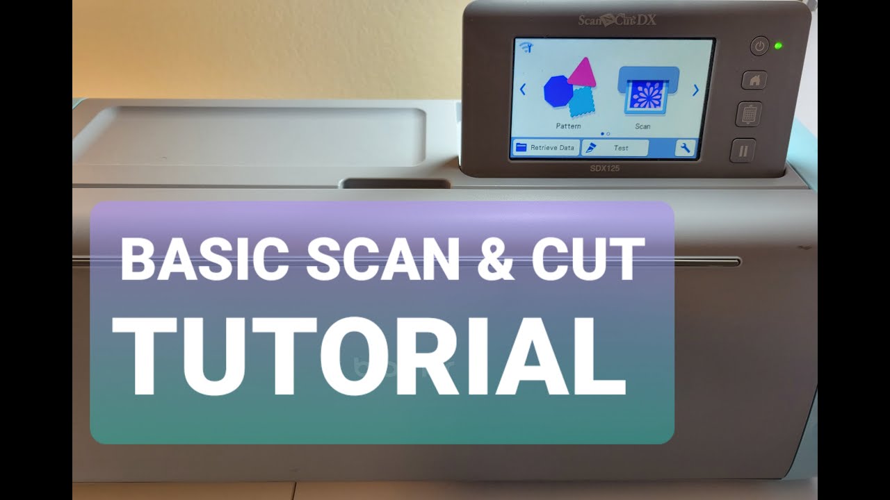 Brother Scan N Cut Basic Tutorial with Stampin' Up! #StampinUp #Brotherscanncut