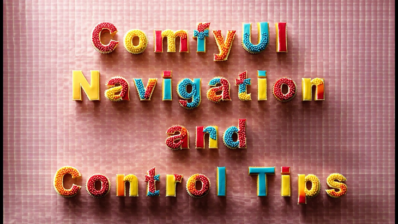Master ComfyUI Interface: Essential Navigation & Control Tips