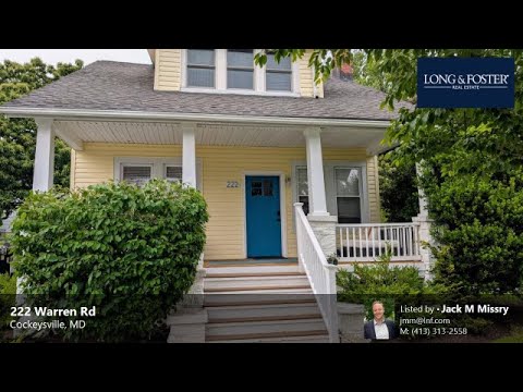 Sale: 5 Beds - 3 Baths - 2652 sq ft - Cockeysville - MD [$499,900] MLS #: MDBC2129712
