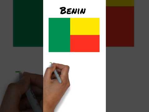 What's the meaning of the flag of Benin?