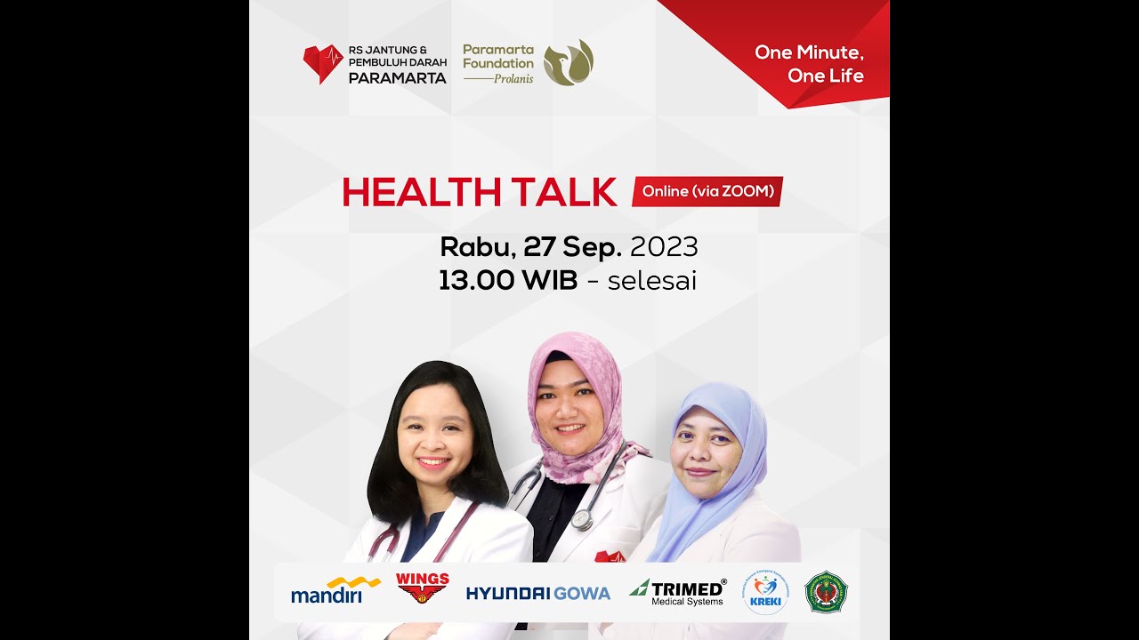 Health Talk Spesial HUT RSJP Paramarta 2023