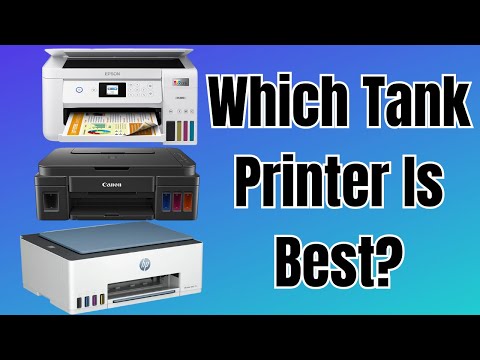 Which Tank Printer Should You Buy?  [2025 Update] Epson, Canon, HP