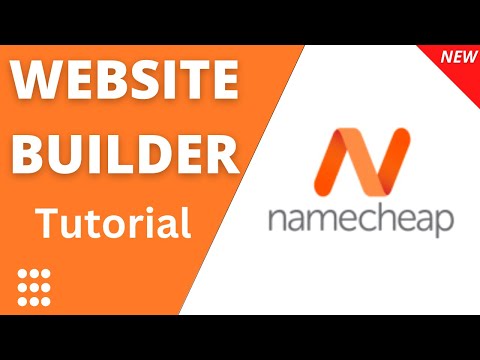 2024 Namecheap WEBSITE BUILDER tutorial and Review for Beginners