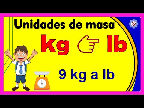 Convertir KILOGRAMOS a LIBRAS #2 💥