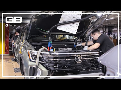 Volkswagen Atlas PRODUCTION - Car SUV Manufacturing Process