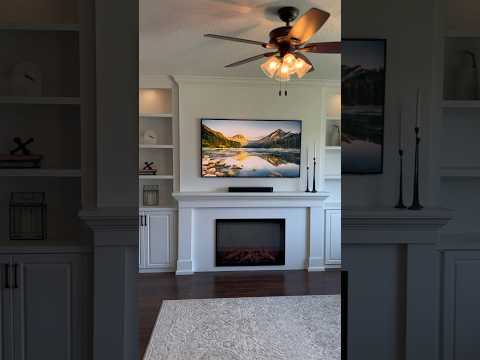Massive built in step by step. #woodworker #diy #howto #fireplace #storage #cabinets #beforeandafter