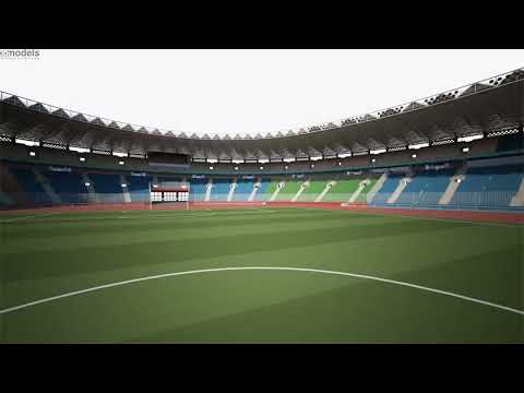 Gelora Bung Karno Stadium 3D model by 3DModels.org