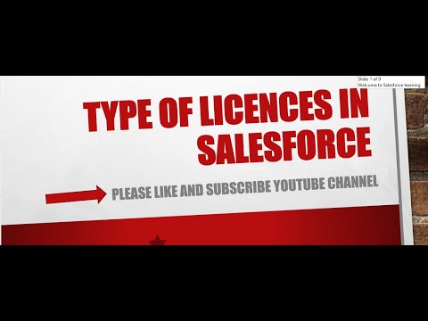 What are the different Salesforce licenses| Type of licenses in Salesforce|Salesforce CRM