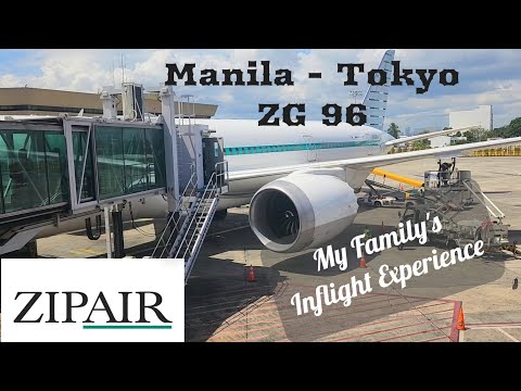 ZIPAIR ZG96 Manila - Tokyo | Our Family's Inflight Experience π΅π