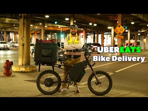Uber Eats Bike Delivery in Chicago: Delivering The Wrong Food And Having Fun With Shop and Pay!