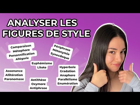 COMMENT ANALYSER LES FIGURES DE STYLE : apprendre leurs effets facilement et rapidement